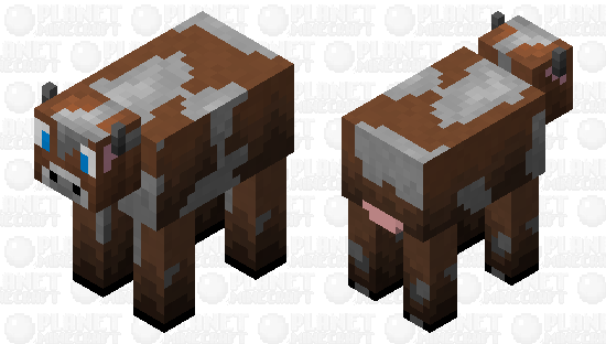 cute cow Minecraft Mob Skin