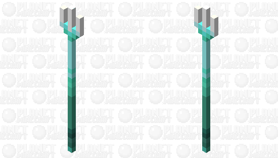 Trident (Retexure)(Minecraft Dungeons) Minecraft Mob Skin