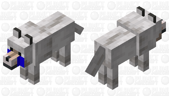 sad dog Minecraft Mob Skin