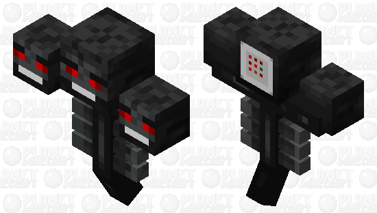 Enhanced Wither (My Custom Minecraft Mobs) Minecraft Mob Skin