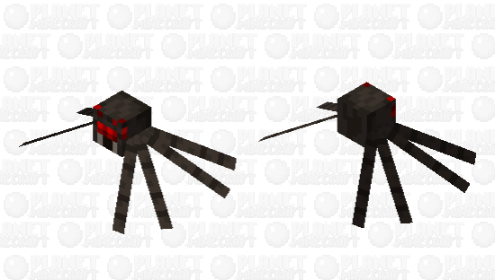 It’s a bitsy spider Minecraft Mob Skin