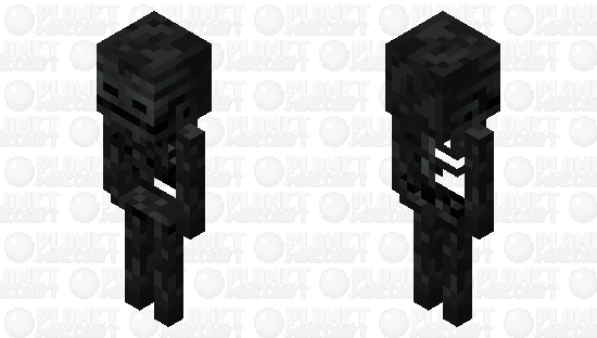 Female Wither Skeleton by Allire_7893 / Malefica1 Minecraft Mob Skin