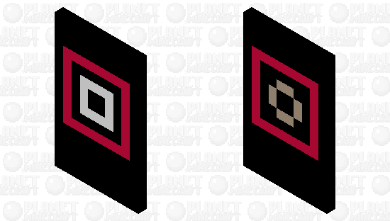 Squid Game mask cape Minecraft Mob Skin