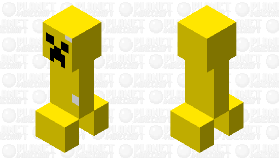 Gold Creeper Camouflaged Creepers 5 Minecraft Mob Skin