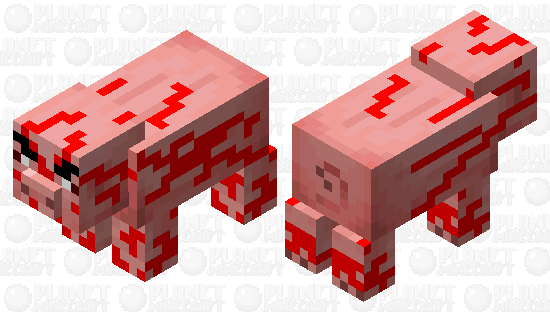 Killer Pig Minecraft Mob Skin