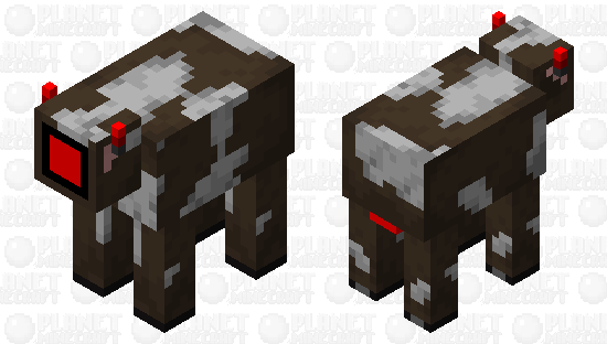 This Is A True Nightmare (Cow) Minecraft Mob Skin