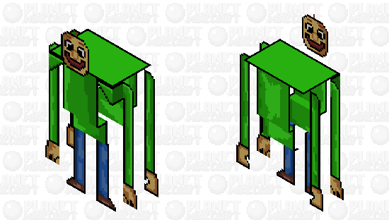 baldi's basics Minecraft Mob Skin