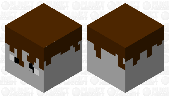 Steel Human Shulker Minecraft Mob Skin