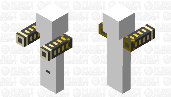 Unfinished turret Minecraft Mob Skin