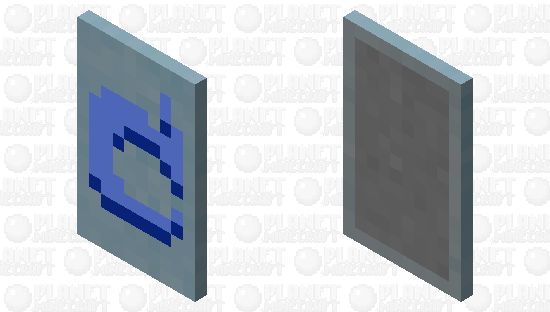 Blue Cape Minecraft Mob Skin