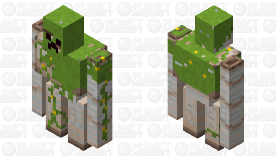 creeper golem Minecraft Mob Skin