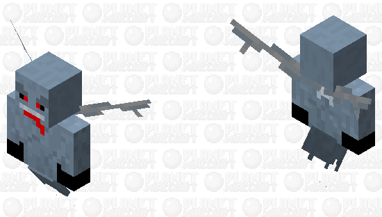 Blood Thirsty Vex Minecraft Mob Skin