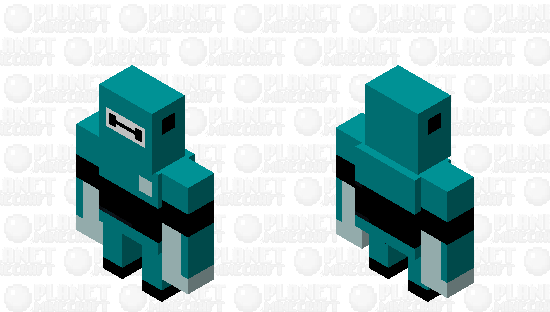 Baymax Warden Minecraft Mob Skin