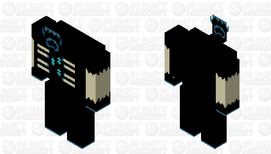 Warden Minecraft Mob Skin