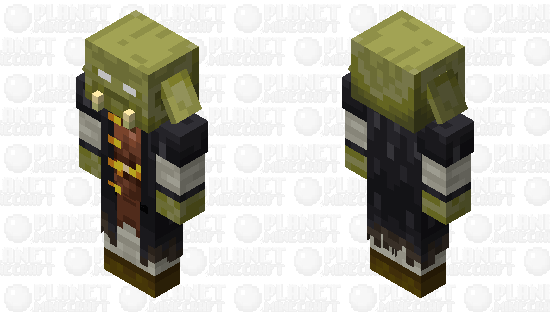 Orc wizard Minecraft Mob Skin