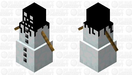 This Is A True Nightmare (Snowman) Minecraft Mob Skin