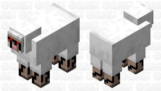 cursed sheep Minecraft Mob Skin