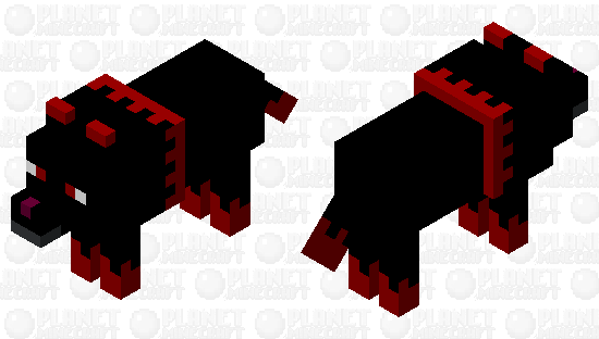 Aphmau Ultima Wolf Form Minecraft Mob Skin