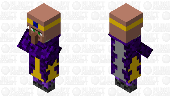 Elder Villager Minecraft Mob Skin