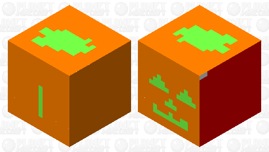 Jack o lantern Minecraft Mob Skin