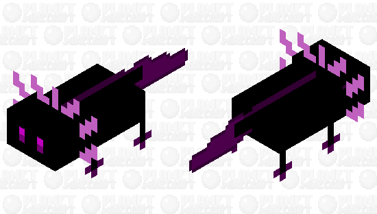 Endolotl Minecraft Mob Skin