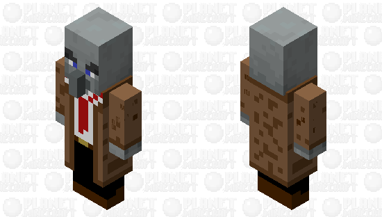 John Constantine Evoker Minecraft Mob Skin