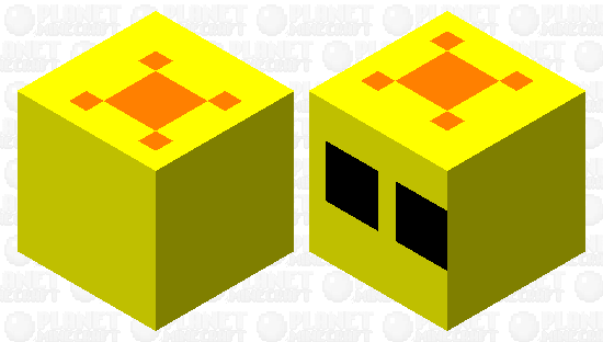 Sun slime Minecraft Mob Skin