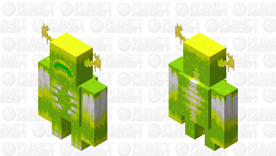 irradiated mutant V2 Minecraft Mob Skin
