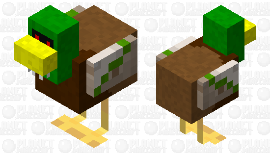 CREEPYPASTA The Death Duck(chicken) Minecraft Mob Skin