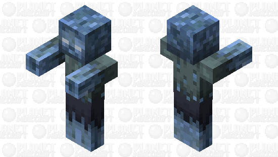 Cold Zombie Minecraft Mob Skin
