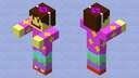 Backrooms Entity 167 " The Party Hosts " Minecraft Mob Skin