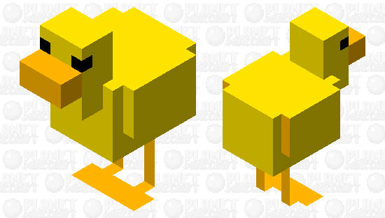 undertale duck Minecraft Mob Skin