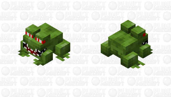 DEMON FROG Minecraft Mob Skin
