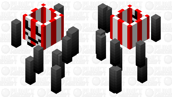 Empty Popcorn Blaze Minecraft Mob Skin