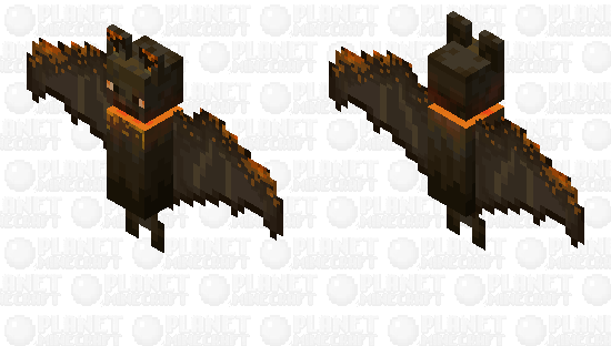 Demon Bat Minecraft Mob Skin