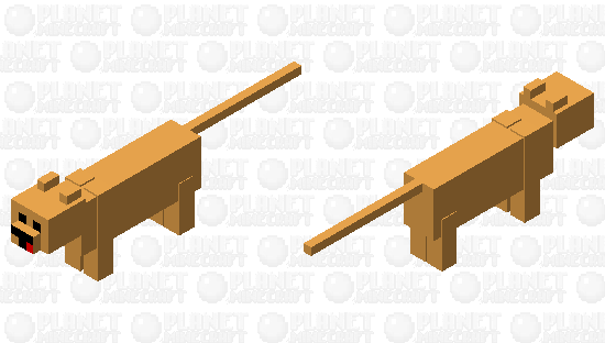 Derpy Cat Minecraft Mob Skin