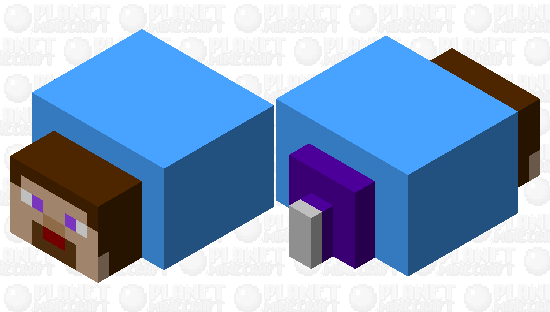 Steve Endermite Minecraft Mob Skin