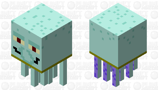 Squidward Minecraft Mob Skin