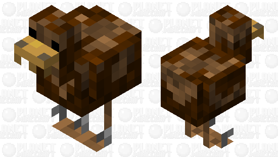 sharp beak Minecraft Mob Skin