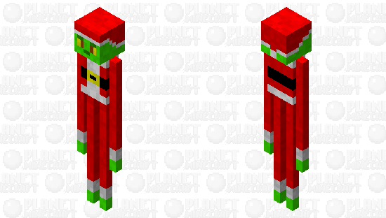 The Grinch Minecraft Mob Skin