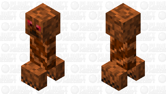 Mesa Desert Creeper Minecraft Mob Skin