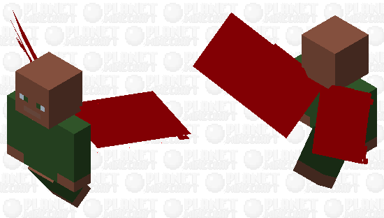 Evil Villager's minion Minecraft Mob Skin