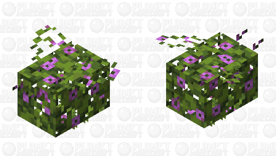 Flowering azalea bee Minecraft Mob Skin