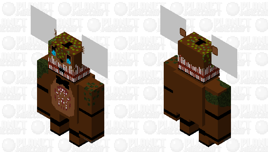 Twisted Freddy Fazbear Minecraft Mob Skin