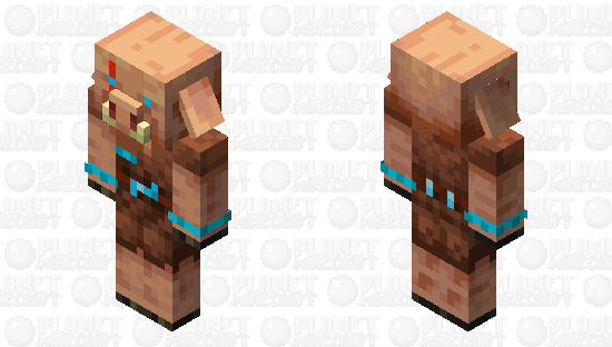 Soul sand piglin brute (Especial mobs #2) Minecraft Mob Skin