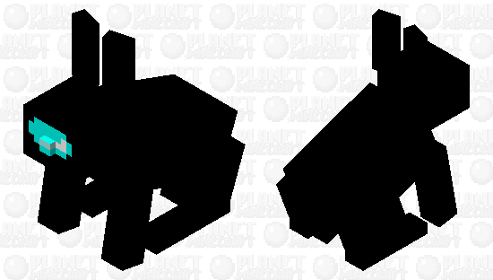 Among us Rabbit Minecraft Mob Skin