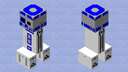 R2-D2 Minecraft Mob Skin