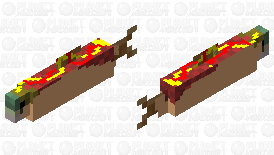 Taco salmon Minecraft Mob Skin