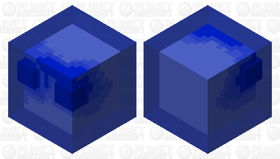 blue slime Minecraft Mob Skin