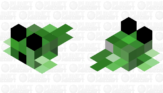 aquatic creeper (small) Minecraft Mob Skin